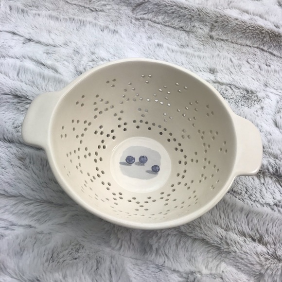 Rae Dunn | Kitchen | Rae Dunn Colander Blueberries By Magenta Ceramic ...